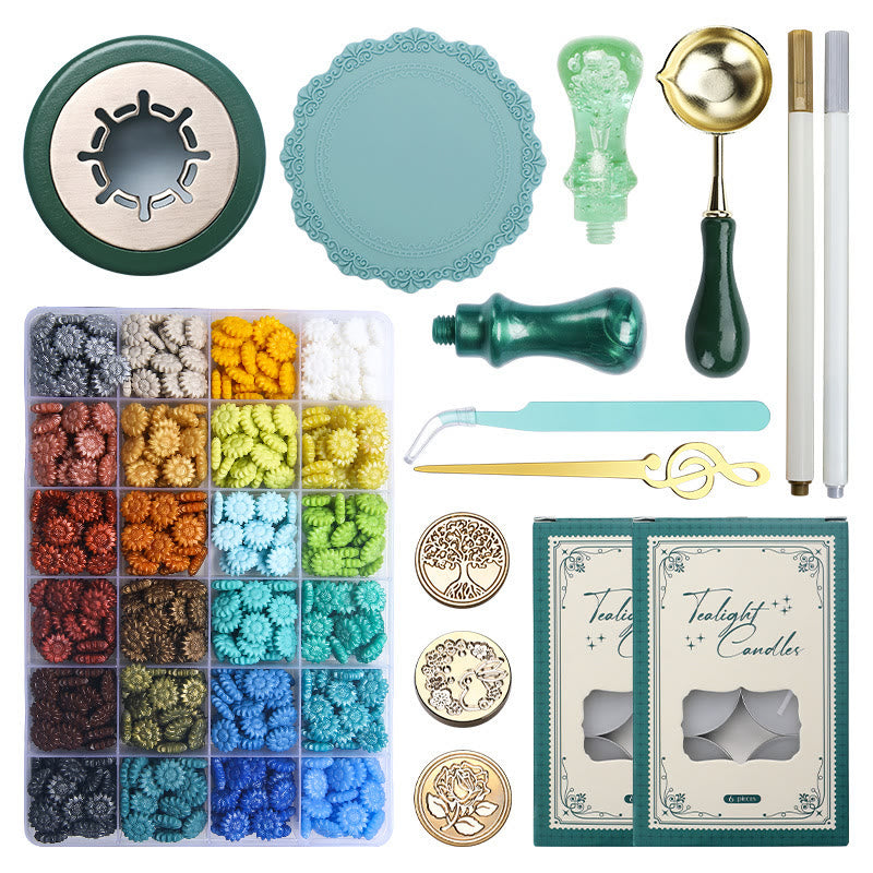 Life Of Tree Series Wax Seal Stamps Gift Set – Evoosense