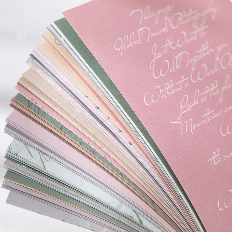 Vintage Letterhead Series Paper Decorative Journaling Paper – Evoosense